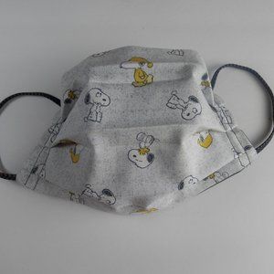 Hand Crafted | Accessories | Snoopy Adult Cloth Reusable Reversible ...